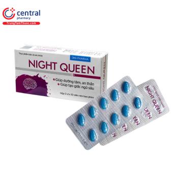 Thuốc Night Queen - Tạm biệt lỗi lo bệnh mất ngủ, khó đi vào giấc ngủ