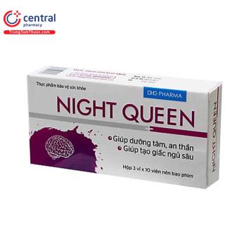 Thuốc Night Queen - Tạm biệt lỗi lo bệnh mất ngủ, khó đi vào giấc ngủ