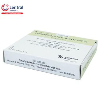 Thuốc Nikethamide Kabi 25%: tác dụng, cách dùng, giá bán