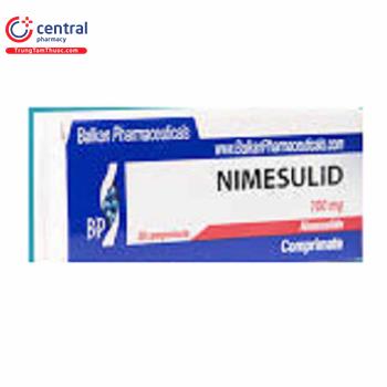 Thuốc Nimesulid 100mg TW3: tác dụng, liều dùng, tương tác thuốc