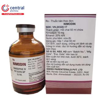 [CHÍNH HÃNG] Thuốc Nimodin điều trị thiếu máu, khuyết tật thần kinh