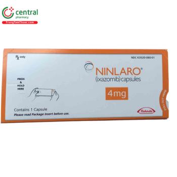 Thuốc Ninlaro 4mg điều trị đa u tủy xương cho người trưởng thành