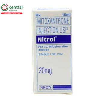 Thuốc Nitrol 20mg/10ml điều trị bạch cầu cấp tính không phải lympho