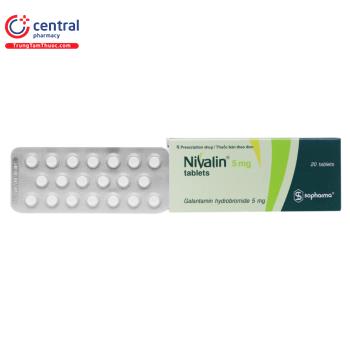 [CHÍNH HÃNG] Thuốc Nivalin 5mg Tablets điều trị sa sút trí nhớ