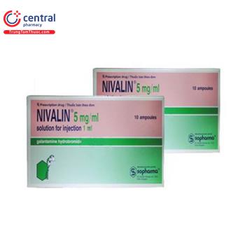 Thuốc Nivalin 5mg/ml: Chỉ định, liều dùng và lưu ý sử dụng