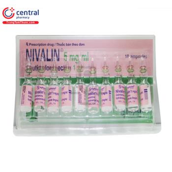Thuốc Nivalin 5mg/ml: Chỉ định, liều dùng và lưu ý sử dụng