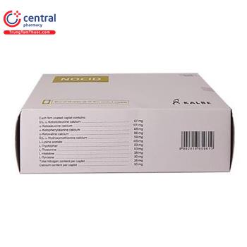 Thuốc Nocid - Bổ sung acid amin cho người suy thận