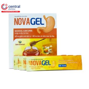 [CHÍNH HÃNG] Novagel hỗn dịch uống hỗ trợ giảm đau dạ dày