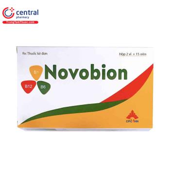 Thuốc Novobion cung cấp vitamin 3B, giảm nhanh cơ đau dây thần kinh