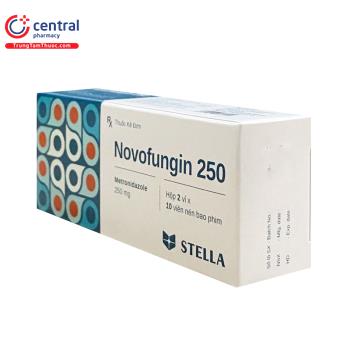 Thuốc Novofungin 250: tác dụng, chỉ định, liều dùng