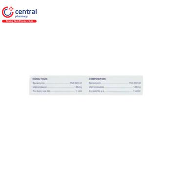 Thuốc Novogyl 750000IU/125mg - Kháng sinh cho răng miệng hiệu quả tốt