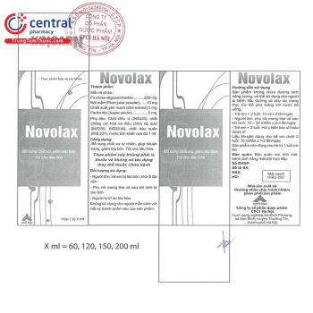 [CHÍNH HÃNG] Novolax hỗ trợ điều trị các bệnh đường tiêu hóa