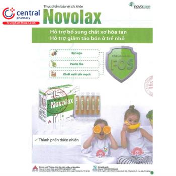 [CHÍNH HÃNG] Novolax hỗ trợ điều trị các bệnh đường tiêu hóa