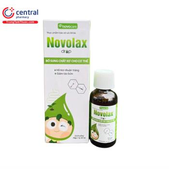 [CHÍNH HÃNG] Novolax Drop hỗ trợ nhuận tràng, giảm táo bón