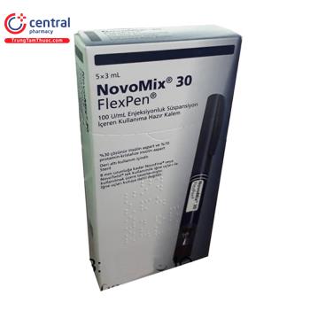 Thuốc Novomix 30 FlexPen 100IU/ml 3ml - Thuốc điều trị tiểu đường