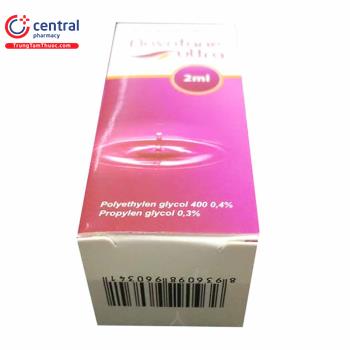 Thuốc Novotane Ultra 2ml giảm kích ứng mắt, khô mắt nhanh chóng