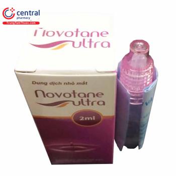 Thuốc Novotane Ultra 2ml giảm kích ứng mắt, khô mắt nhanh chóng