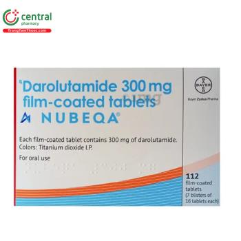 Thuốc Nubeqa 300mg điều trị ung thư tuyến tiền liệt ở nam giới