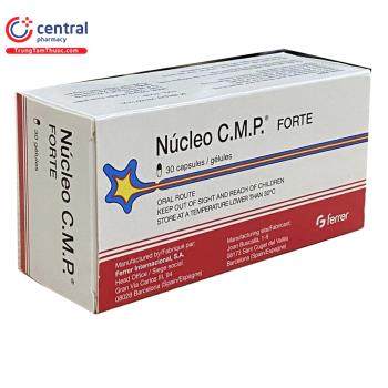 Thuốc Nucleo C.M.P Forte (viên): công dụng, liều dùng, chống chỉ định