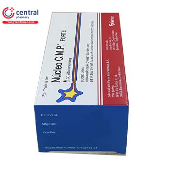 Thuốc Nucleo C.M.P Forte (viên): công dụng, liều dùng, chống chỉ định