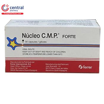 Thuốc Nucleo C.M.P Forte (viên): công dụng, liều dùng, chống chỉ định