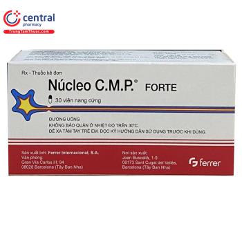 Thuốc Nucleo C.M.P Forte (viên): công dụng, liều dùng, chống chỉ định