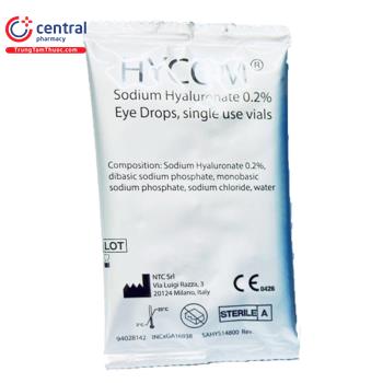 [CHÍNH HÃNG] Thuốc nhỏ mắt Hycom giảm ngay triệu chứng khô mắt