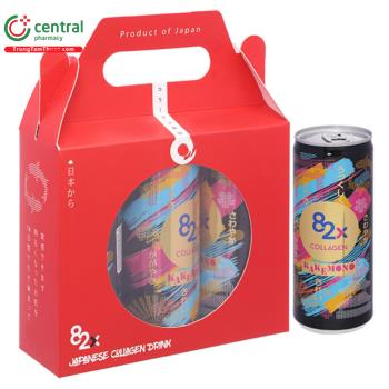 Nước uống 82X Collagen Kakemono vừa giải khát vừa giúp hỗ trợ đẹp da