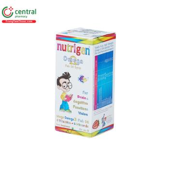 Nutrigen Omega Fish Oil: Bổ sung DHA, EPA, vitamin cho não bộ của trẻ