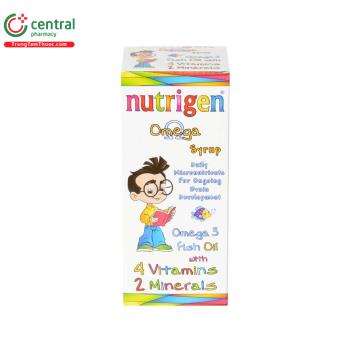 Nutrigen Omega Fish Oil: Bổ sung DHA, EPA, vitamin cho não bộ của trẻ