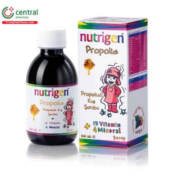 Nutrigen Propolis Syrup: Siro keo ong dinh dưỡng cho trẻ nhỏ