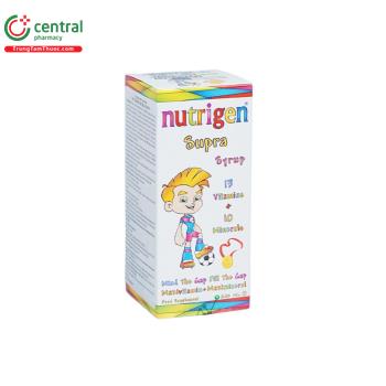 Thuốc Nutrigen Supra Syrup: Bổ sung 23 loại vitamin và khoáng chất