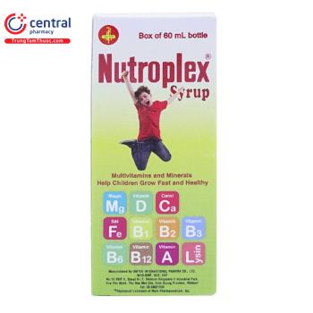 Thuốc Nutroplex 60ml - Giải pháp cho trẻ biếng ăn, thấp còi