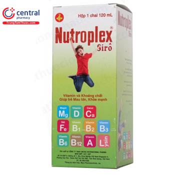 [CHÍNH HÃNG] Thuốc Nutroplex 120ml phát triển chiều cao cho trẻ