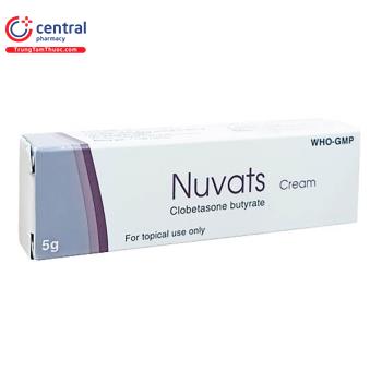 [CHÍNH HÃNG] Thuốc Nuvats điều trị viêm và ngứa ngoài da