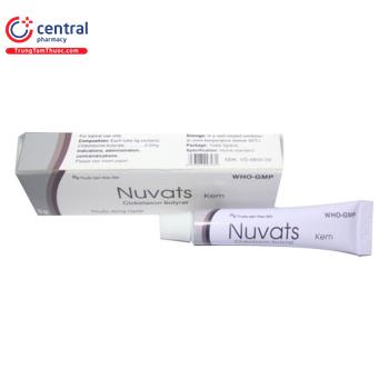 [CHÍNH HÃNG] Thuốc Nuvats điều trị viêm và ngứa ngoài da