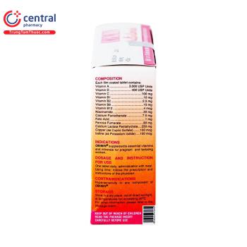 [CHÍNH HÃNG]Thuốc Obimin Multivitamins bổ sung vitamin cho mẹ bầu