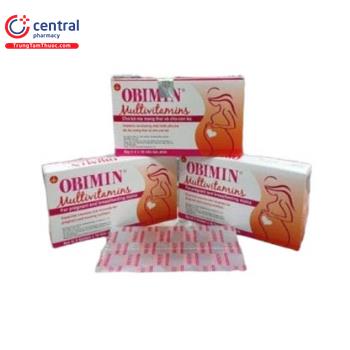 [CHÍNH HÃNG]Thuốc Obimin Multivitamins bổ sung vitamin cho mẹ bầu