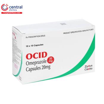 Thuốc Ocid 20mg: Điều trị tình trạng trào ngược dạ dày thực quản