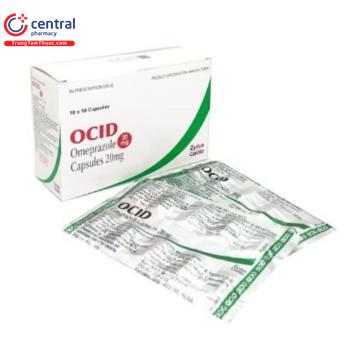 Thuốc Ocid 20mg: Điều trị tình trạng trào ngược dạ dày thực quản