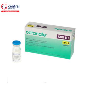 [CHÍNH HÃNG] Thuốc Octanate 500UI điều trị rồi loạn Haemophilia A