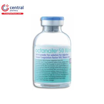 [CHÍNH HÃNG] Thuốc Octanate 500UI điều trị rồi loạn Haemophilia A