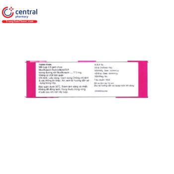 Thuốc Ocumox Ointment: Điều trị bệnh lý viêm kết mạc