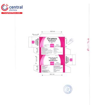 Thuốc Ocumox Ointment: Điều trị bệnh lý viêm kết mạc