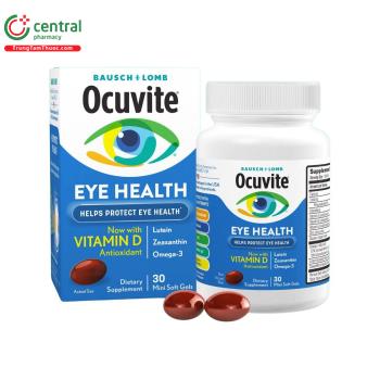Thuốc Ocuvite Eye Health Formula bổ dưỡng chất cho đôi mắt sáng khoẻ