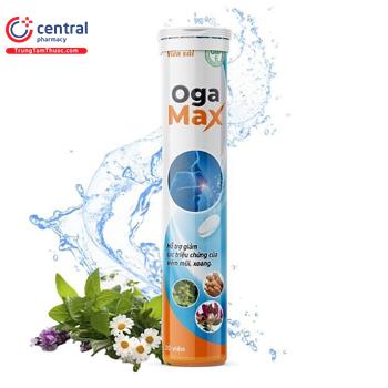 [CHÍNH HÃNG] Viên sủi Oga-max hỗ trợ thông mũi cho người viêm xoang