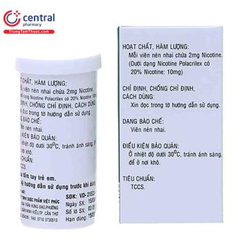[CHÍNH HÃNG] Thuốc OHNO - viên nén nhai hỗ trợ cai nghiện thuốc lá