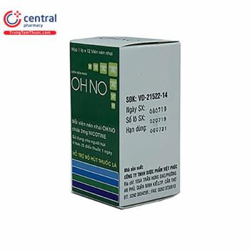 [CHÍNH HÃNG] Thuốc OHNO - viên nén nhai hỗ trợ cai nghiện thuốc lá