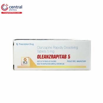 Thuốc Oleanzrapitab 5mg: Cách dùng - liều dùng, giá bán