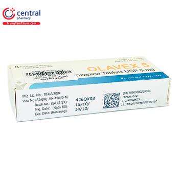 [CHÍNH HÃNG] Thuốc Olavex 5 điều trị bệnh tâm thần phân liệt